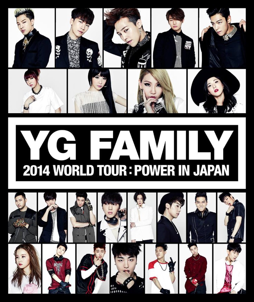 YG LIFE – YG FAMILY – 2014 WORLD TOUR : POWER IN JAPAN