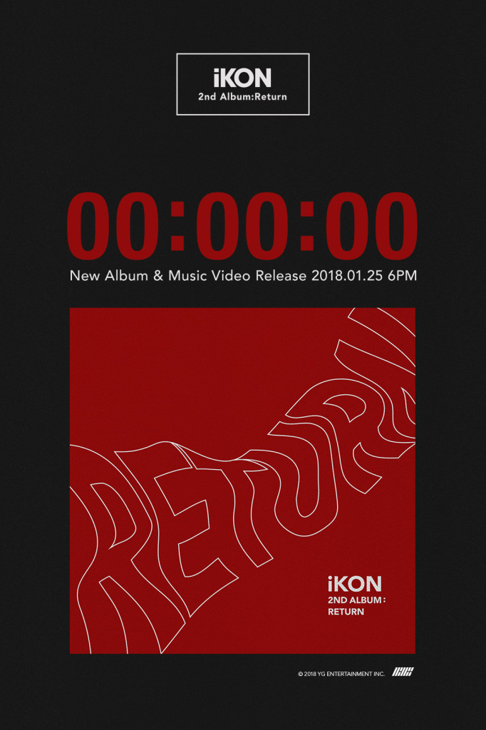 YG LIFE – iKON – ‘2nd ALBUM : RETURN’ COUNTER